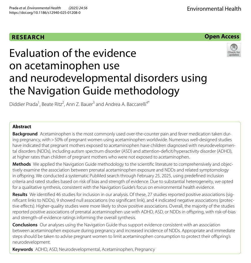 Evidencia sobre Acetaminofén o Paracetamol y TDAH/TEA – Gestión y ...